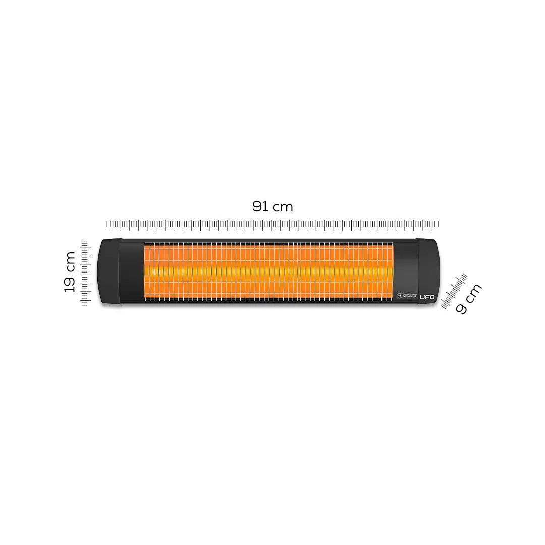 UFO Basic 2300 W Termostatlı Hem Yatay Hem Dikey Isıtıcı